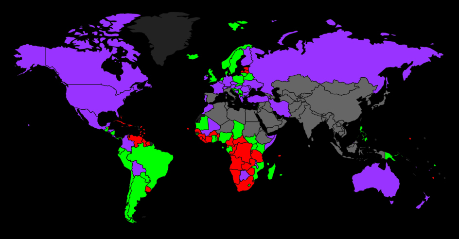 PROSTATE CANCER DEATH RATE BY COUNTRY