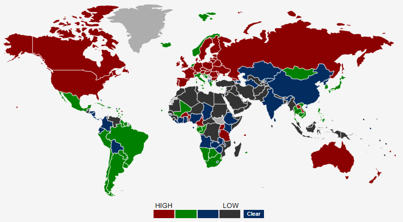Alcohol Consumption • Total • Per Capita • 2020 • World by Country ...