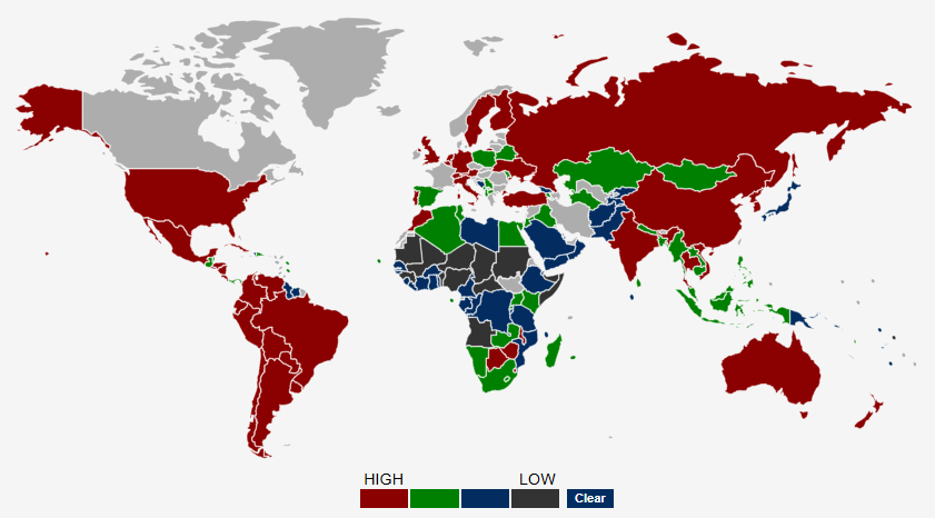 Contraceptive Prevalence Rate • 2021 • World by Country • Percent • Map ...