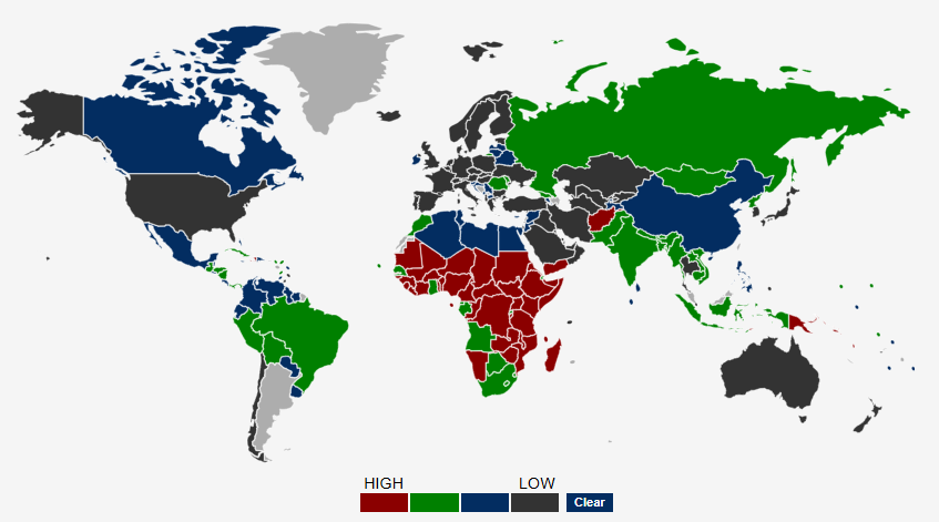 Sanitation Facility Access • Unimproved • Total • 2020 • World by ...