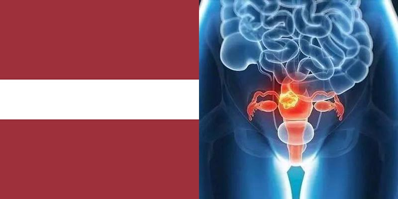 Kanker serviks di Latvia