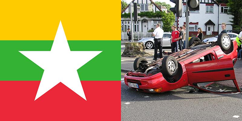 Car Accident Myanmar : Myanmar Counsul General Pyi Soe Dies In A Road ...